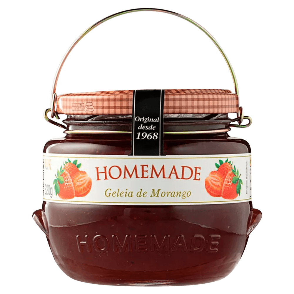 Geleia Homemade Premium Morango 320g